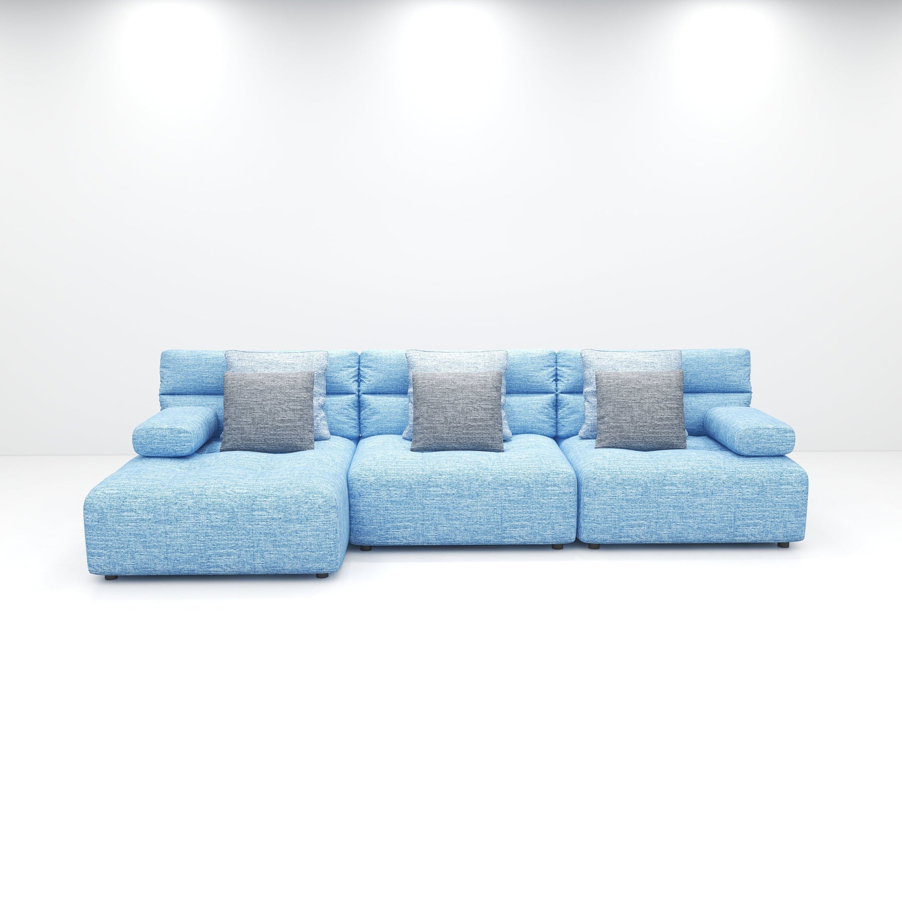 Tuft 2L-Shape Sofa Chaise On Left (Set) | TS2616-01 – Commune-MY